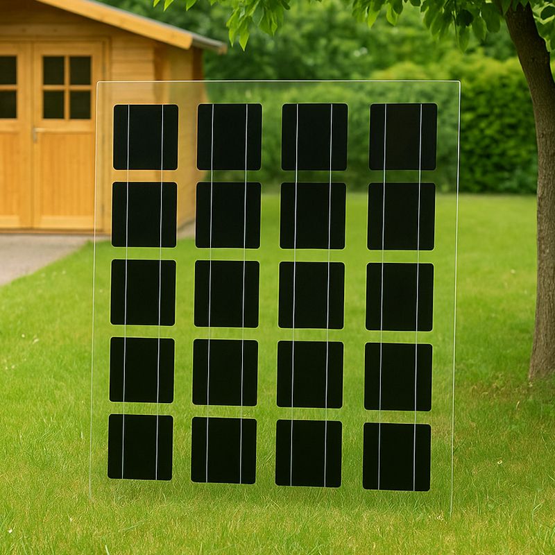 Transparent und Durchsichtig: Innovative Photovoltaik-Solarmodule